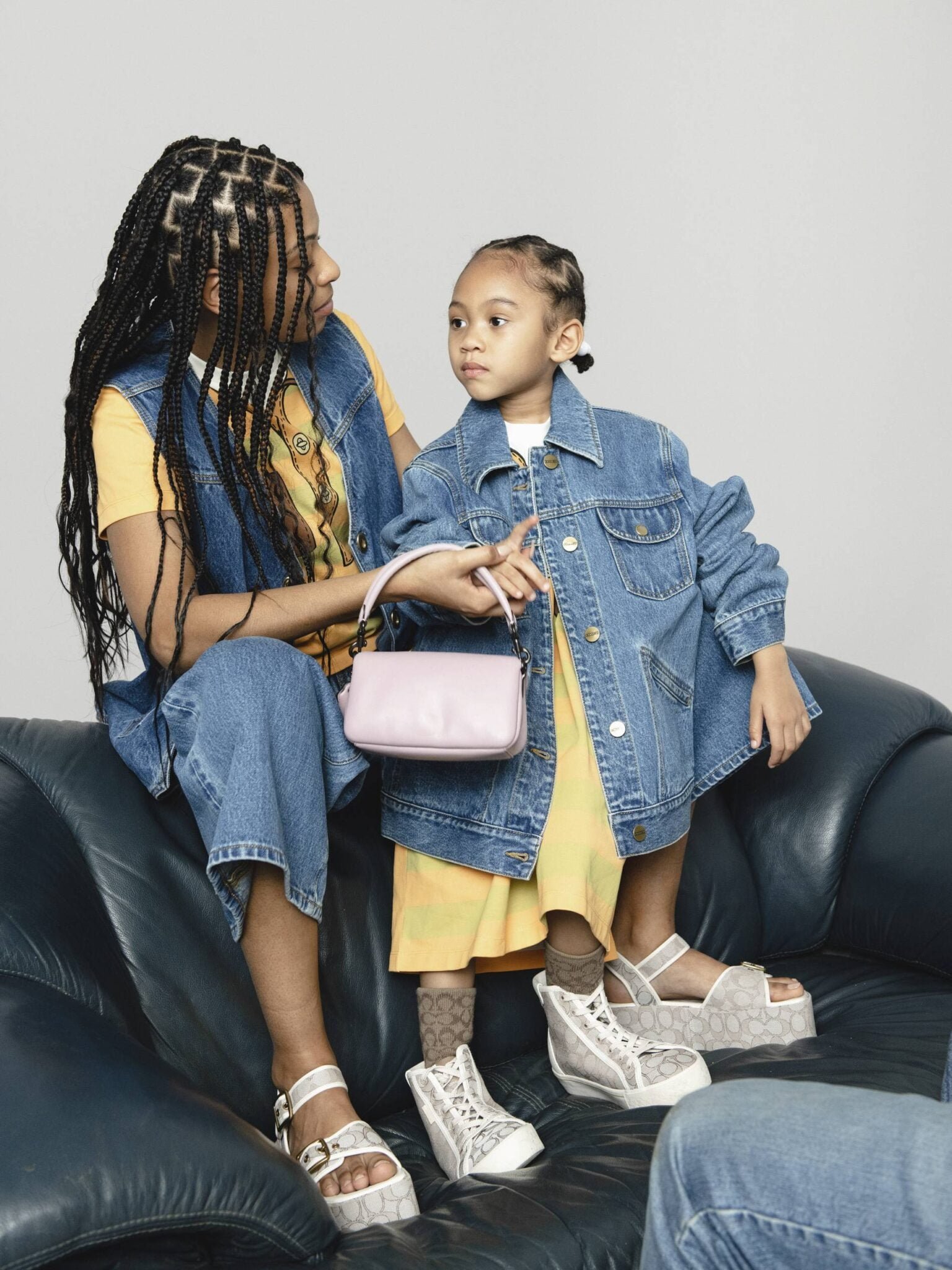 Jessica Kelly Basquiat Coach's Mother's Day Campaign